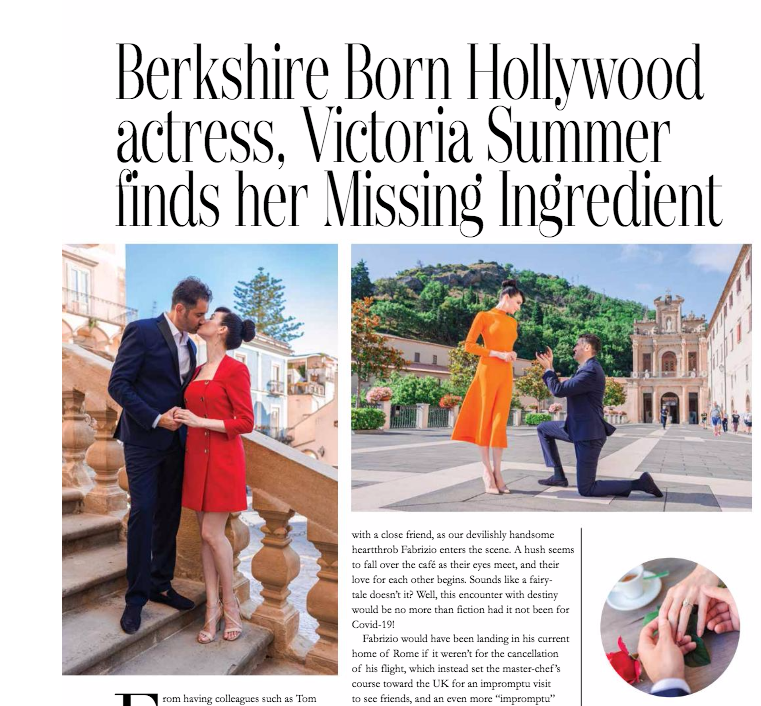 Victoria Summer in Ascot Life Magazine - Impressive PR